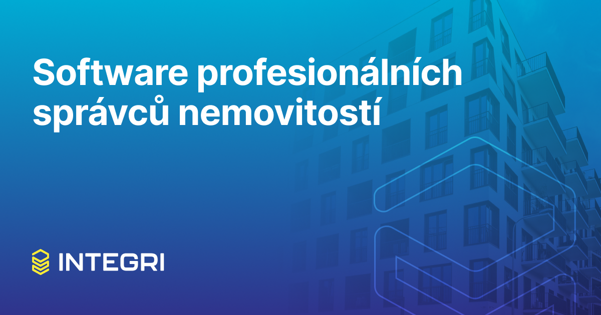 INTEGRI G5i – INTEGRI G5 | INTEGRI – Software profesionálních správců ...